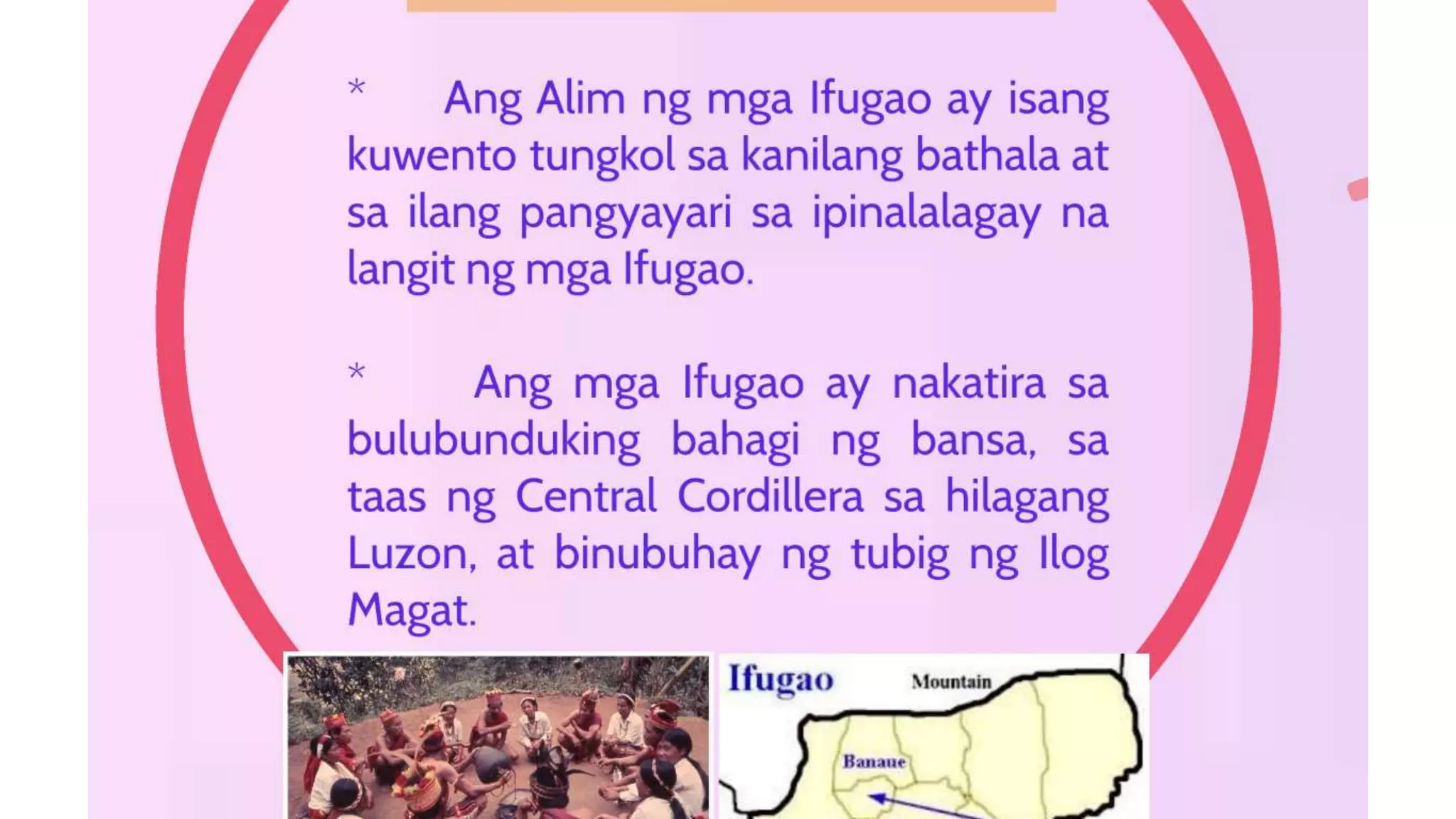Alim- Epiko ng mga ifugao | PPTX