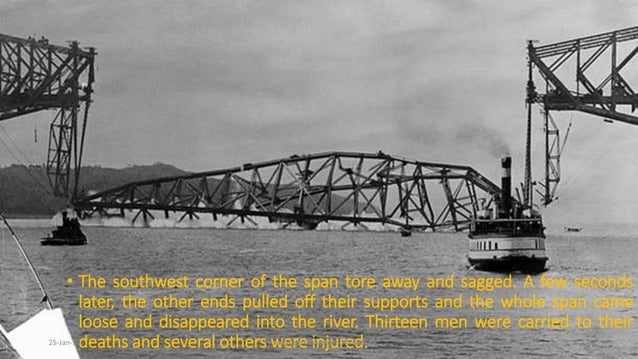 Quebec Bridge Collapse - Case Study | PPTX | Civil Engineering Industry ...