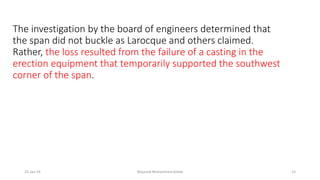 Quebec Bridge Collapse - Case Study | PPTX