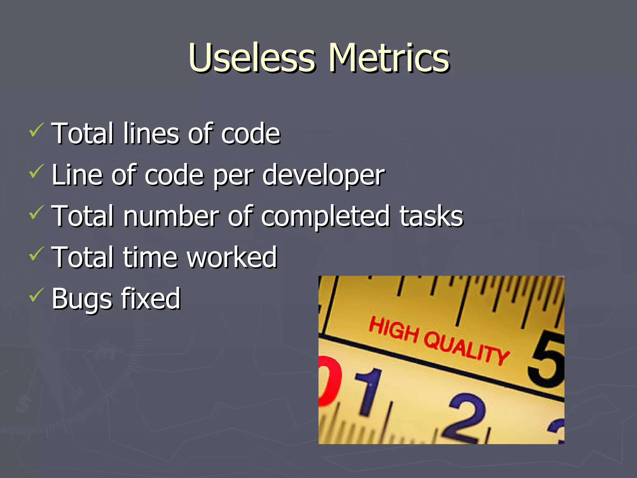 Agile Metrics | PPT