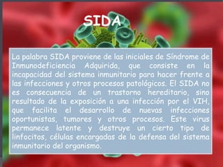 Alimentación para pacientes con sida | PPTX