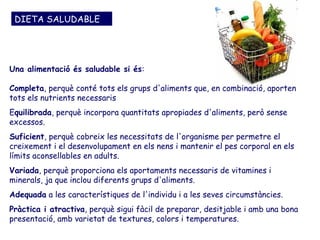 Alimentació saludable | PPT