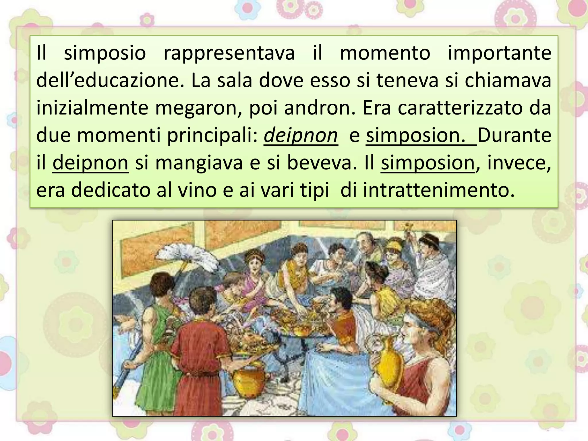 Alimentazione antichi greci | PPTX