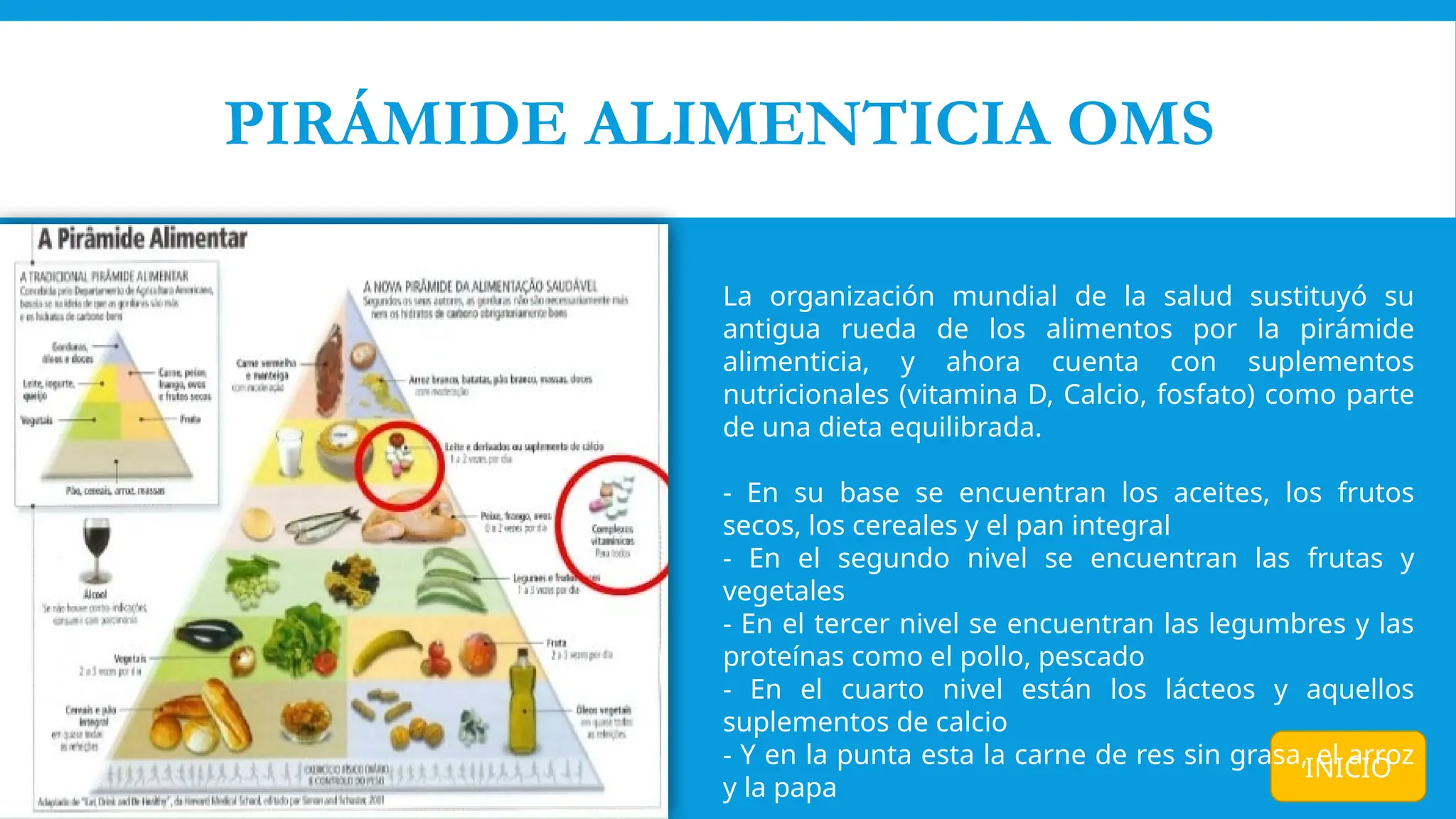 Clasificación de los alimentos, segun colores para saber los ...