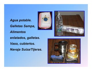 Alimento sampa y mochila de supervivencia | PDF