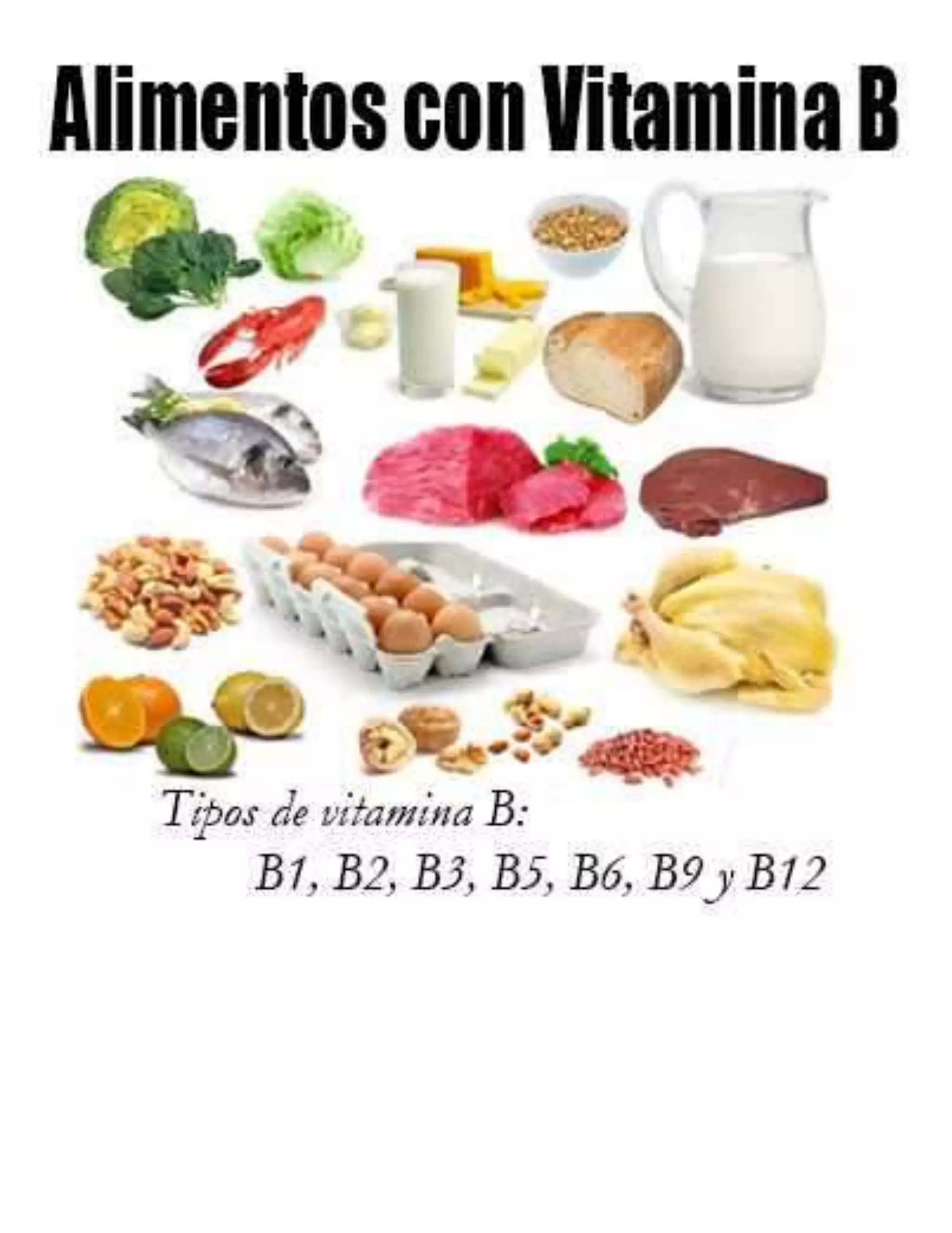 Alimentos con vitamina a,b,c | DOCX