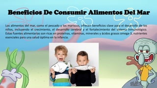 presentacion alimentos del mar para niños | PPTX