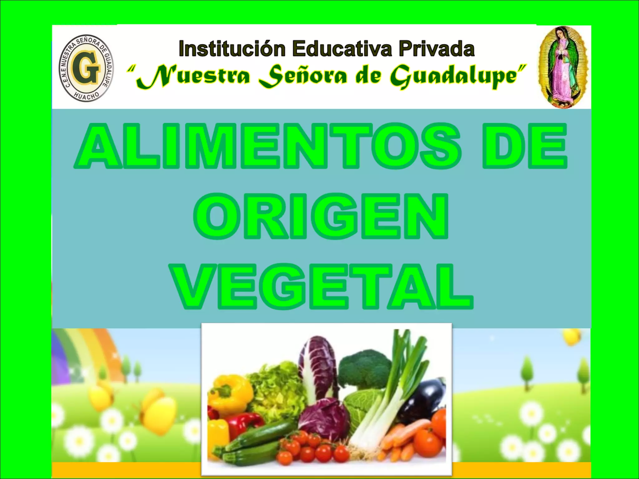 Alimentos de origen vegetal | PPT