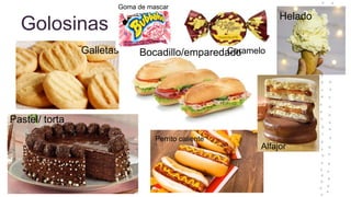 Alimentos e verbo gustar | PPTX