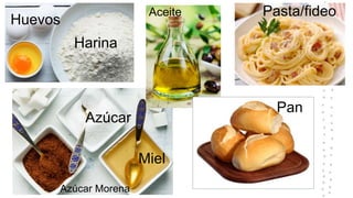 Alimentos e verbo gustar | PPTX