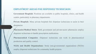 Dispenser Technician Ali Mushtaq . pptx | PPTX