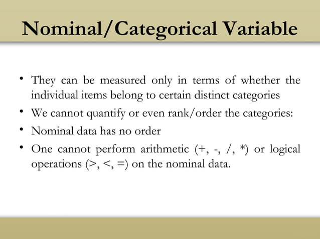 Types of Variables | PPT | Free Download