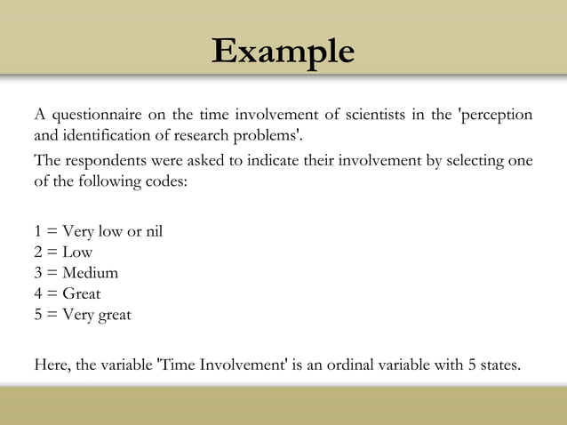 Types of Variables | PPT