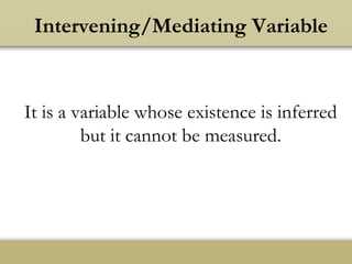 Types of Variables | PPT