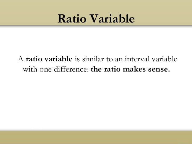 Types of Variables