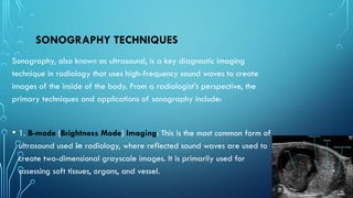 Ultrasound and ultrasonography presentation | PPTX