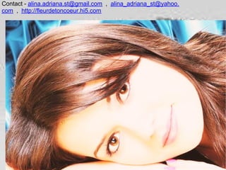 Alina Adriana Stîrcu Cv Presentation | PPT