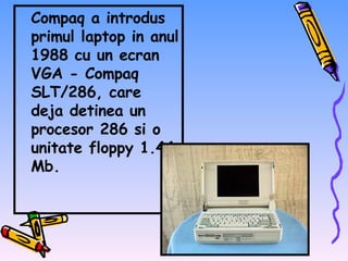 Evolutia laptop-ului | PPT