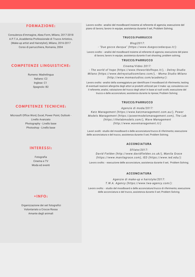 Alina badicioiu cv_it | PDF