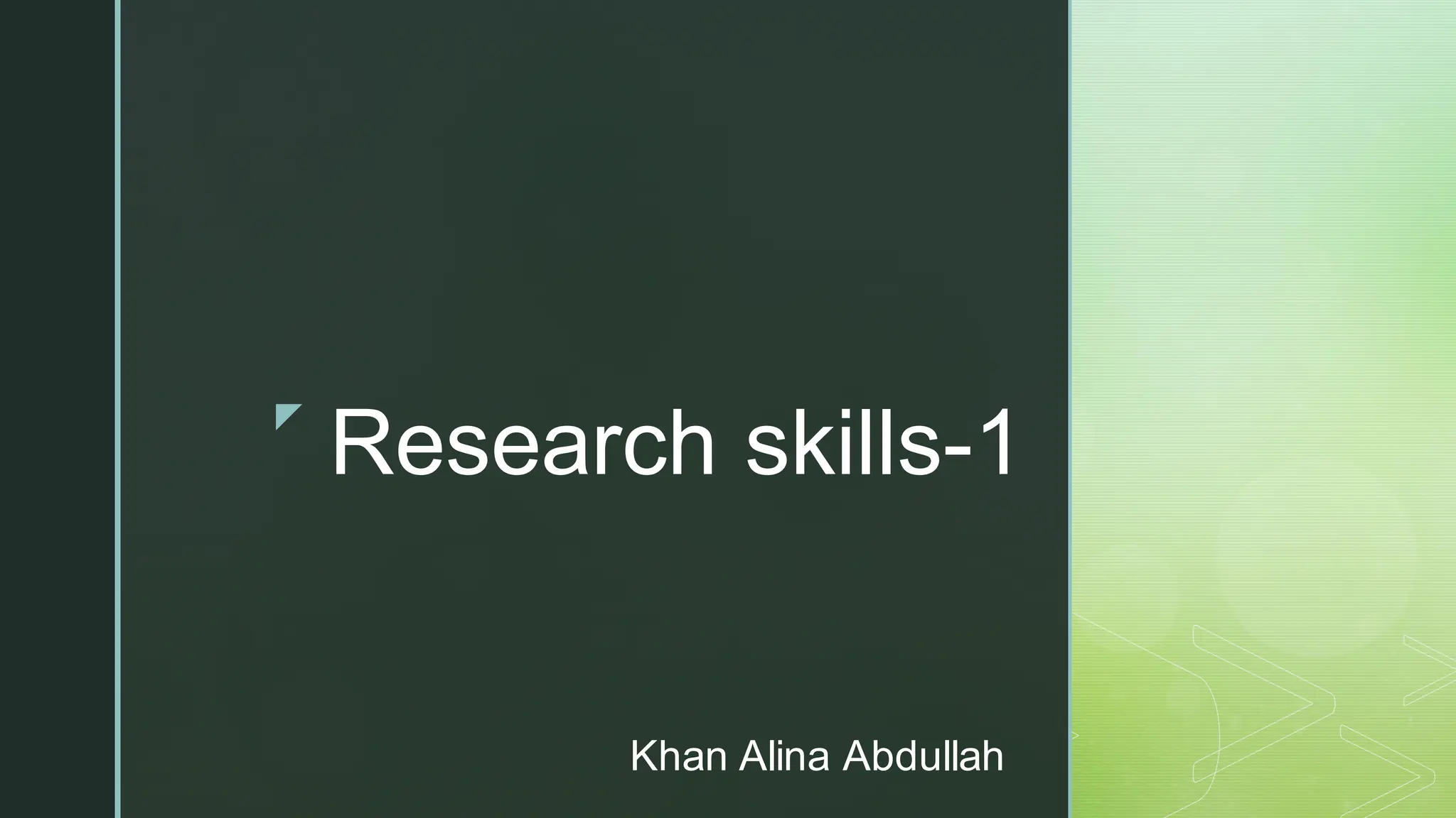 (Research skills-1) paraphrasing document | PDF