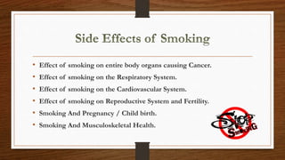 Teenage Smoking Facts | PPTX