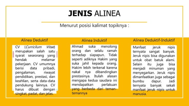 Alinea.pptx [repaired] | PPT