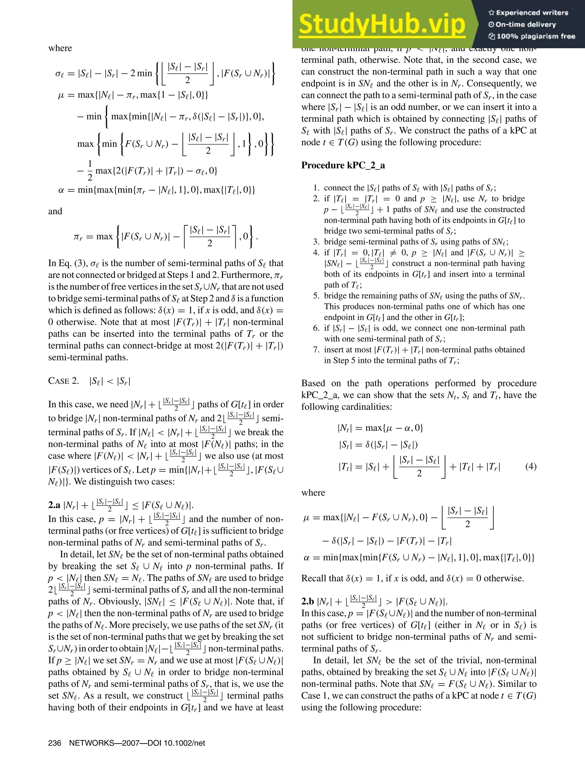 A Linear Time Algorithm For Thek Fixed Endpoint Path Cover Problem On 0328