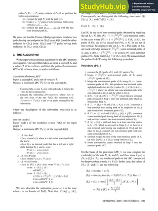 A Linear-Time Algorithm For Thek-Fixed-Endpoint Path Cover Problem On Cographs | PDF