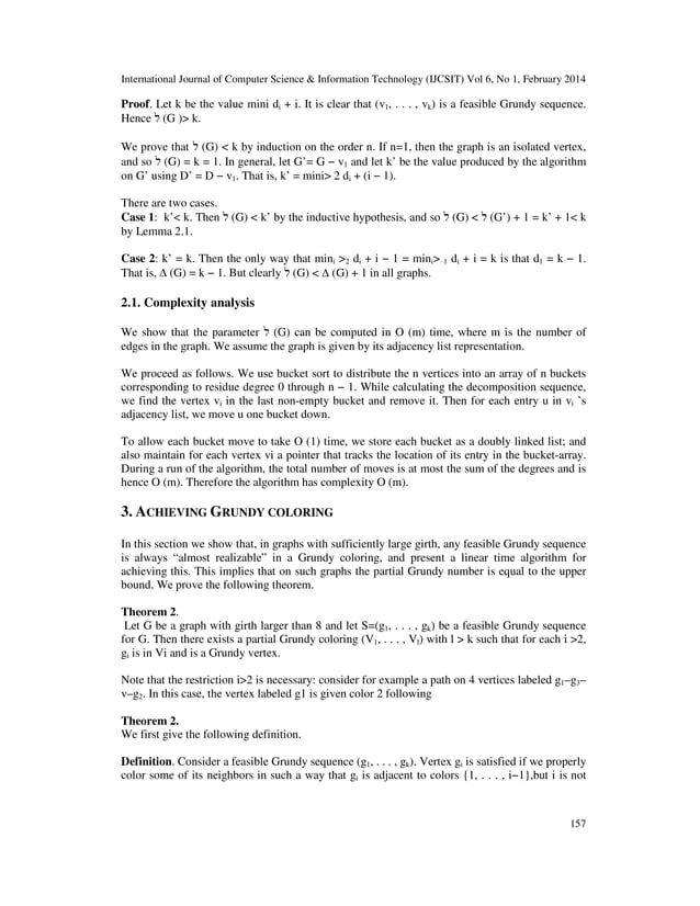 A linear algorithm for the grundy number of a tree | PDF