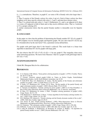 A linear algorithm for the grundy number of a tree | PDF