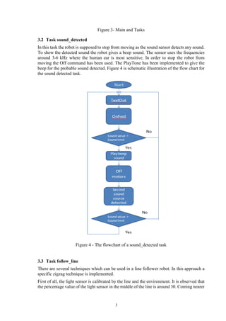 A Line Follower Robot Using Lego Mindstorm | PDF