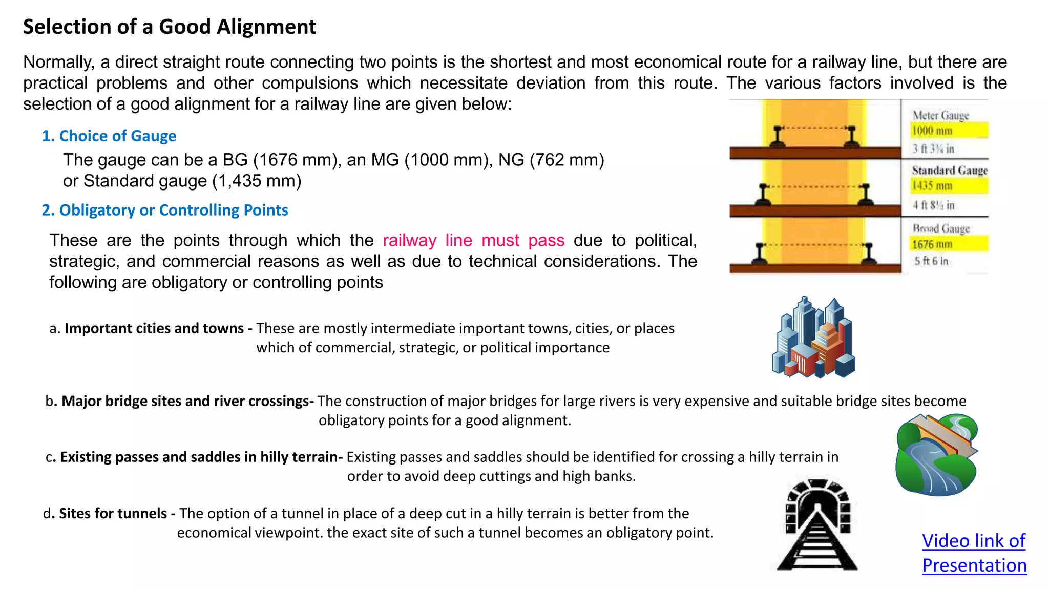 ALIGNMENT OF RAILWAY LINE |ALIGNMENT OF RAILWAY TRACK |RAILWAY ...
