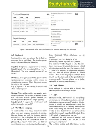 A Linguistic Annotation Framework To Study Interactions In Multilingual ...