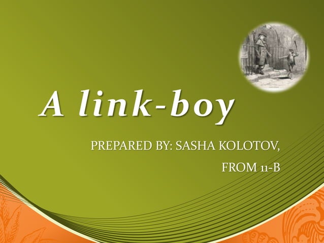 A link boy kolotov 11-В | PPT