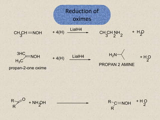 Aliphatic amines part i | PPTX | Chemistry | Science