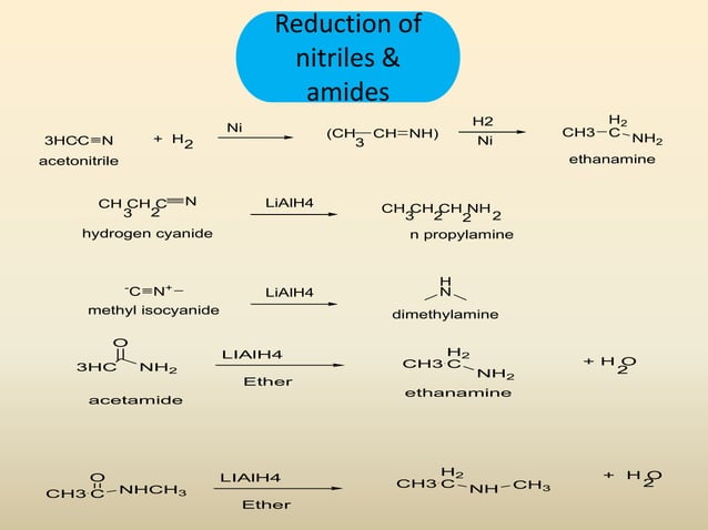 Aliphatic amines part i | PPTX | Chemistry | Science