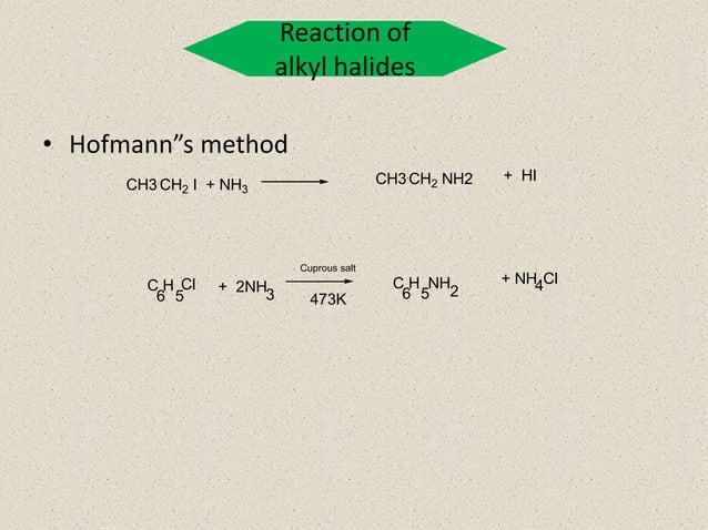 Aliphatic amines part i | PPTX | Chemistry | Science