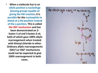 Aliphatic nucleophlic substituion- shweta parik | PPTX