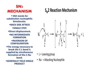 Aliphatic nucleophlic substituion- shweta parik | PPTX