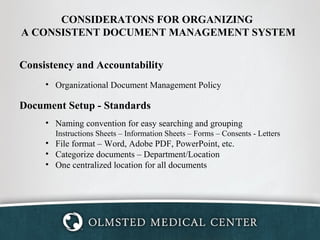 Document Management Bootcamp presented at Advanced Learning Institute ...