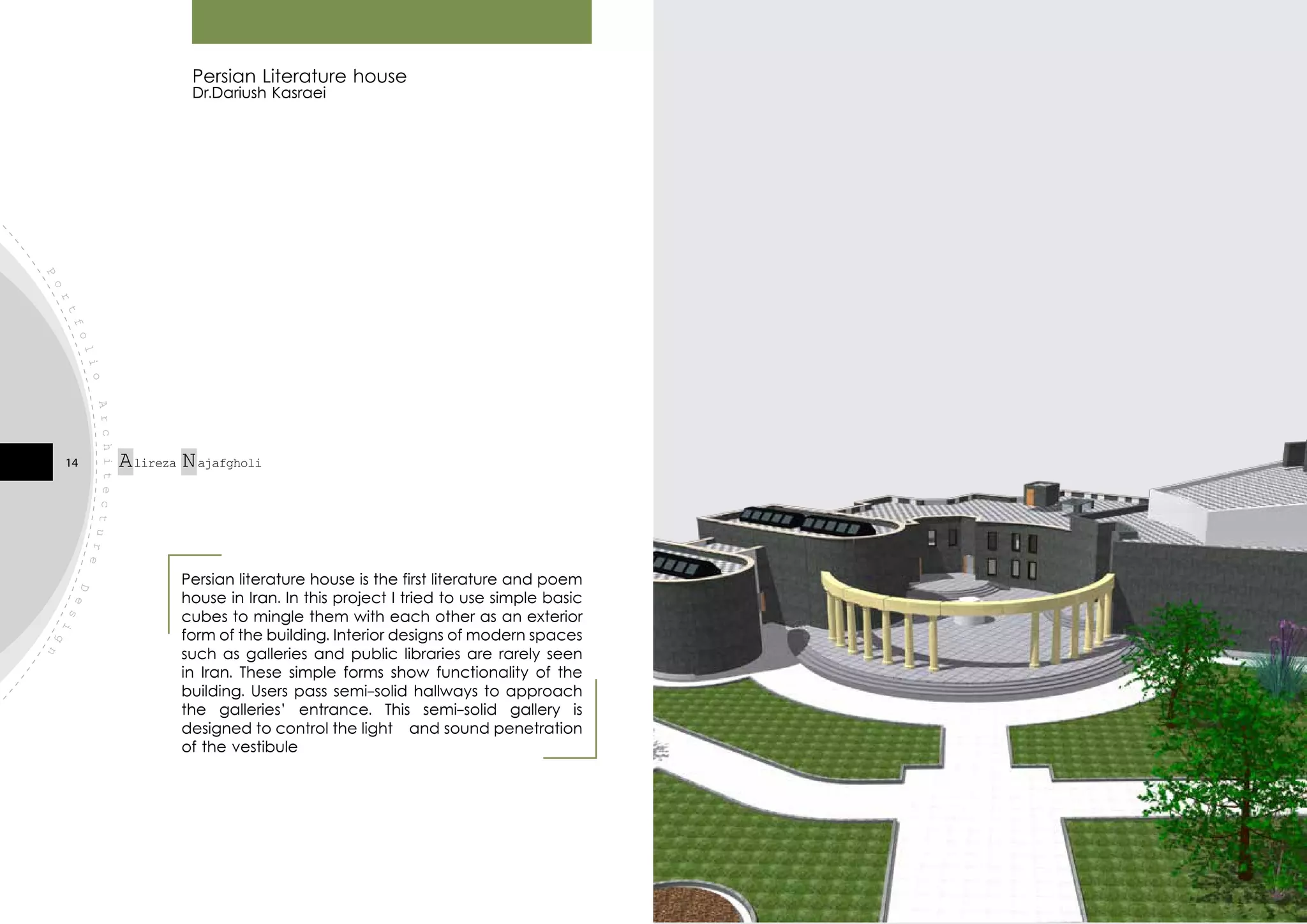 Ali r. najafi portfolio,briefed version | PPT