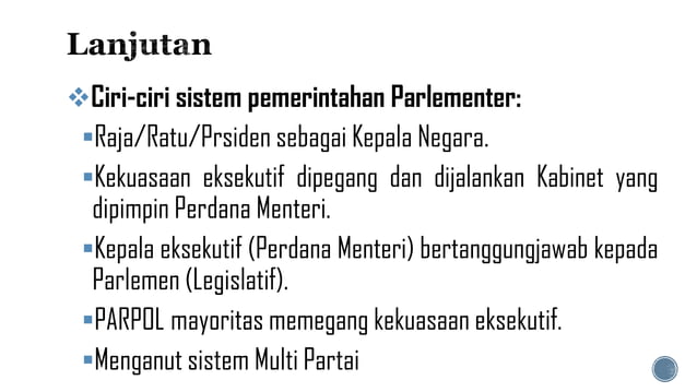 Ali R-Macam-Macam Sistem Pemerintahan | PPT