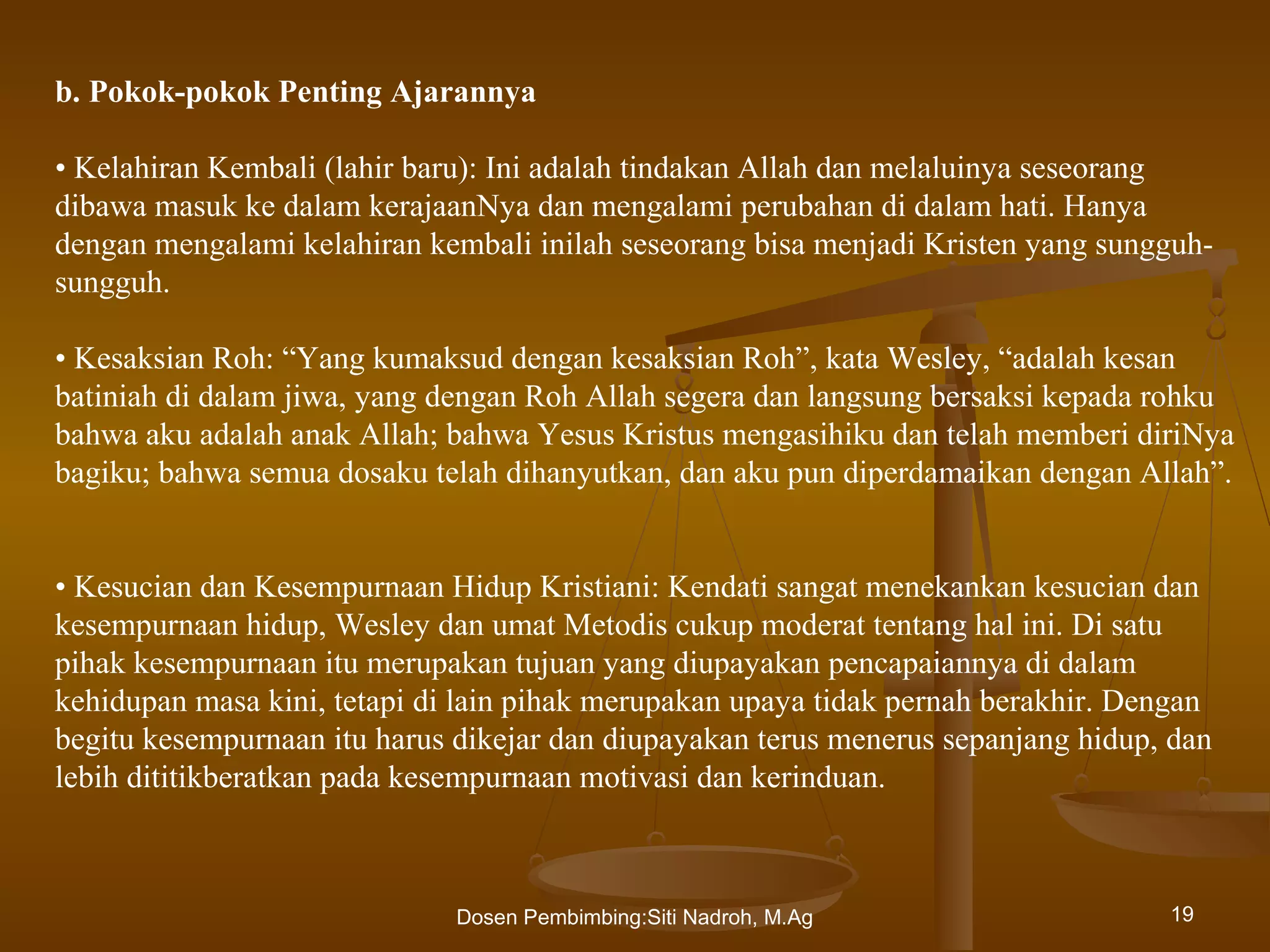 Aliran aliran kepercayaan pada agama kristen | PPT