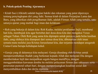 Aliran aliran kepercayaan pada agama kristen | PPT