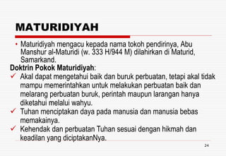 Aliran aliran ilmu kalam - akidah akhlak kelas 11 | PPT