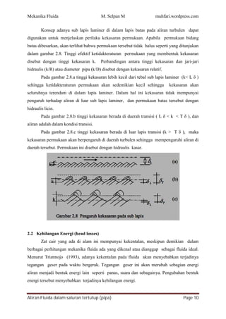 Aliran fluida-pada-aluran-tertutup-pipa | PDF