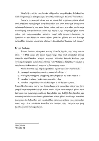 Aliran aliran hukum pidana | DOCX