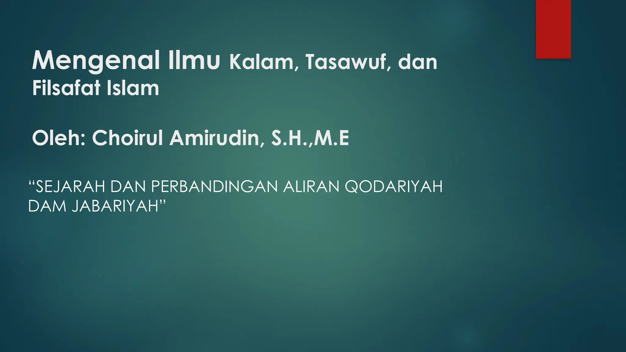 aliran jabariyah dan qadariyah.ppqqqqqqtx | PPTX