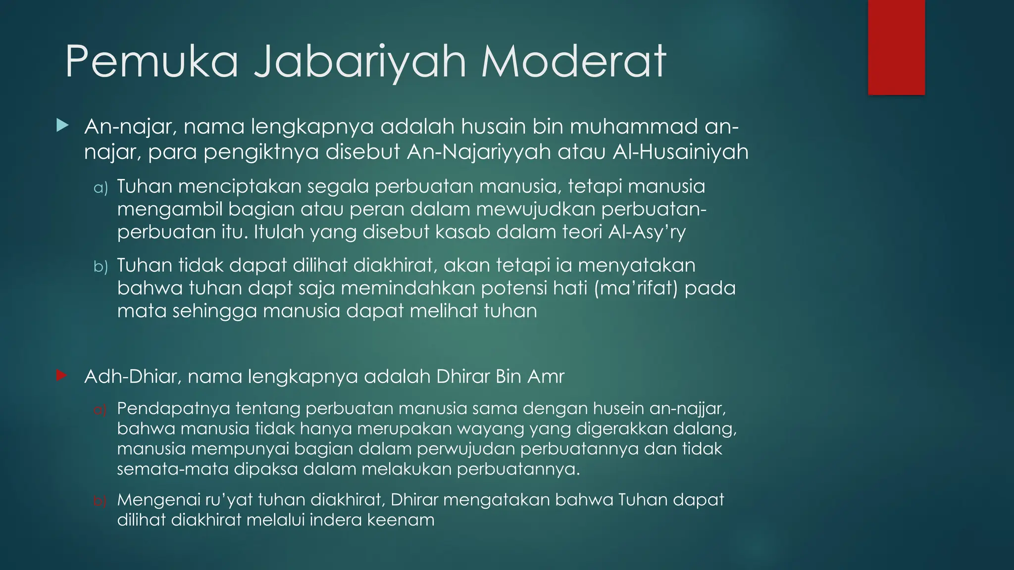 aliran jabariyah dan qadariyah.ppqqqqqqtx | PPTX