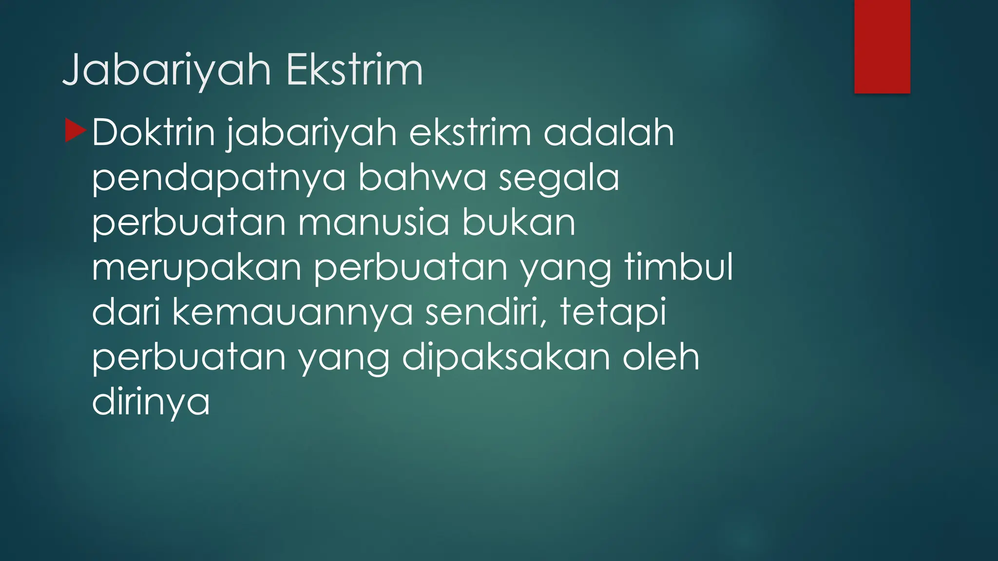 aliran jabariyah dan qadariyah.ppqqqqqqtx | PPTX